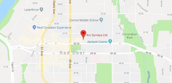 Survey Company Calgary Red Deer Alberta Arc Surveys